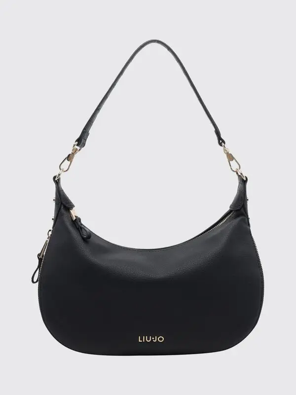 Liu Jo Textured Shoulder Bag - Black