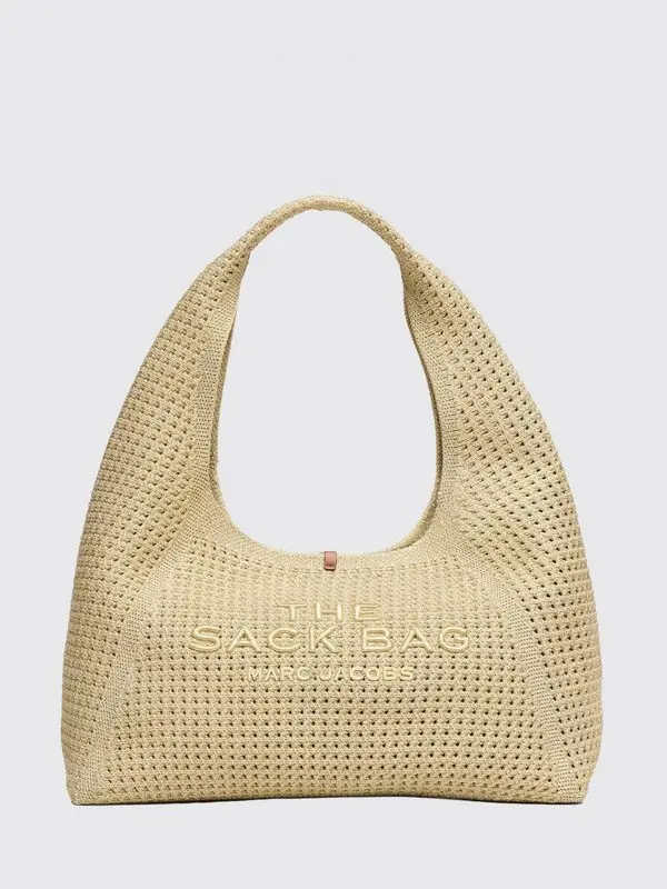 Marc Jacobs Sack Lurex Shoulder Bag - Beige