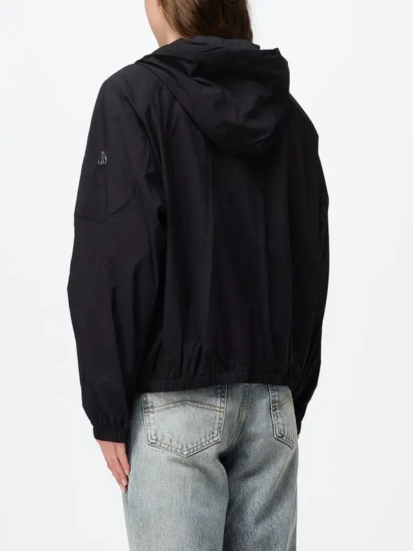 Moose Knuckles Hooded Zip-up Jacket - Black