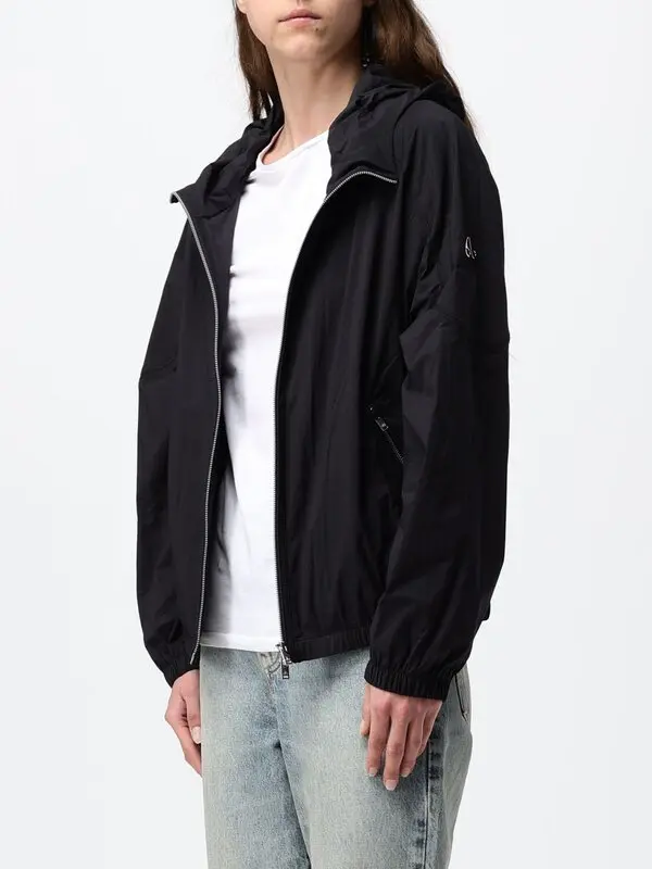 Moose Knuckles Hooded Zip-up Jacket - Black