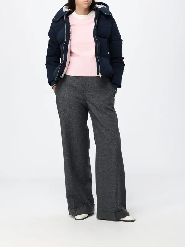 Thom Browne Quilted Cordura® Nylon Down Jacket With Detachable Hood