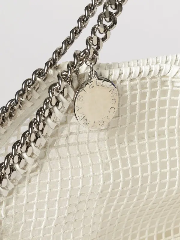 Stella McCartney Nylon Net Tote Bag - White