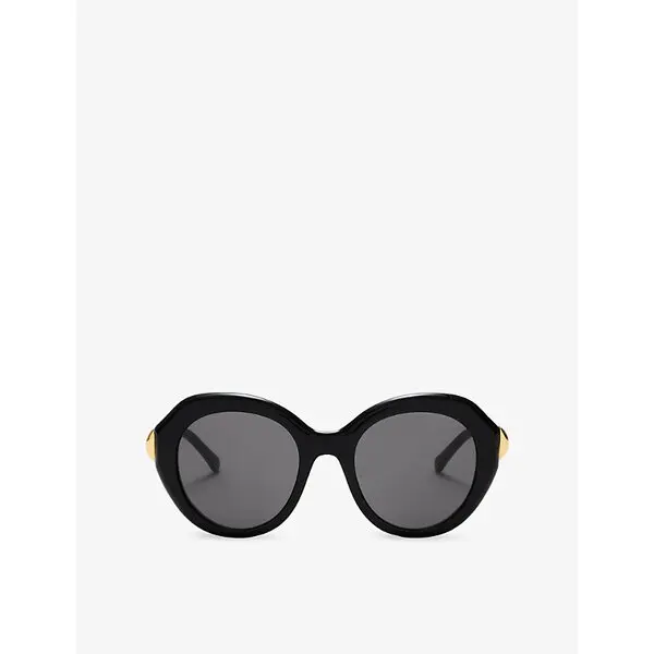 Loewe Butterfly Acetate Sunglasses - Black