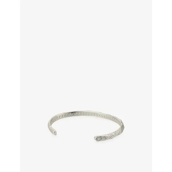 TWOJEYS Plated Brass Bangle With Organic Texture