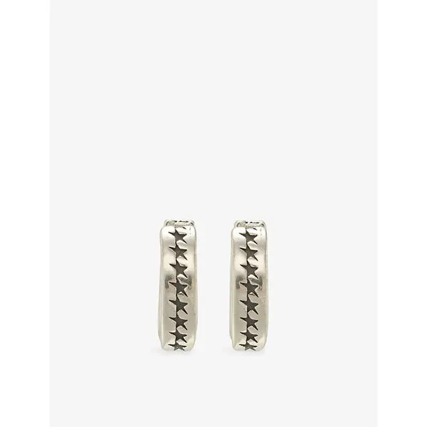 TWOJEYS Icon Link Sterling Hoop Earrings