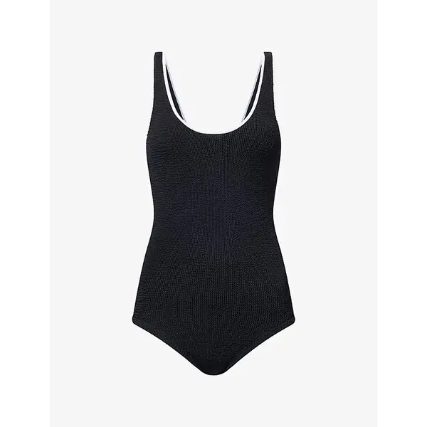 Hunza G Faye Coverage Swimsuit - Black