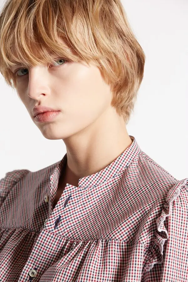 Dsquared2 Embellished Checked Shirt