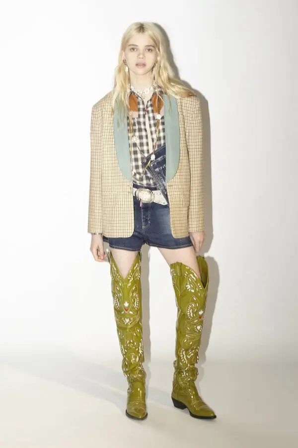 Dsquared2 Western Plaid Shirt