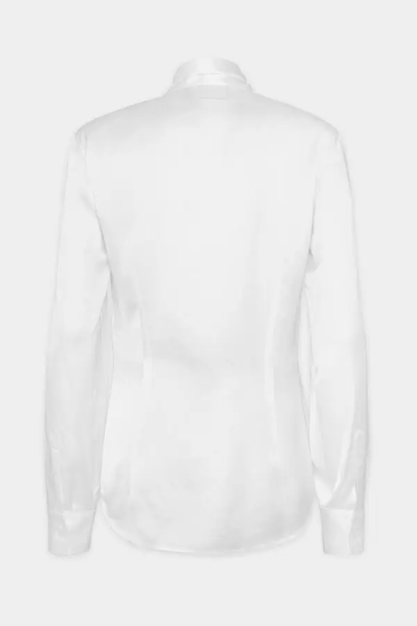 Dsquared2 Paris Bow Shirt - White