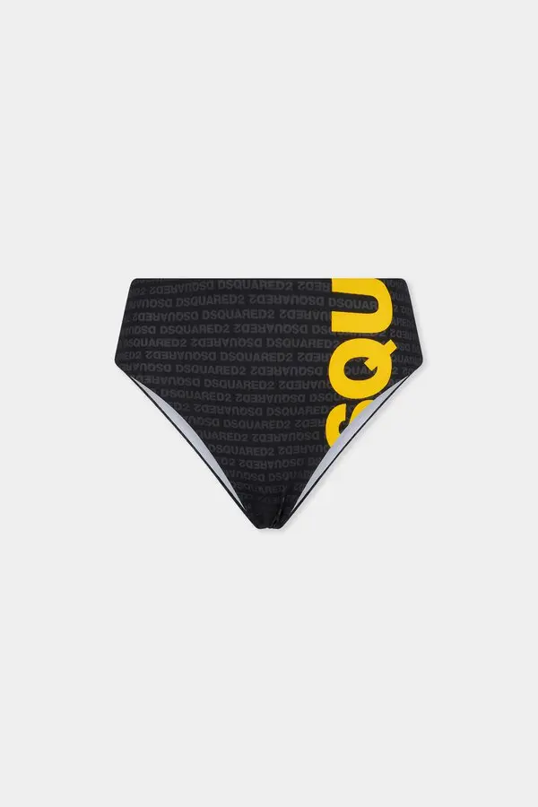Dsquared2 Logo Bikini Brief - Black