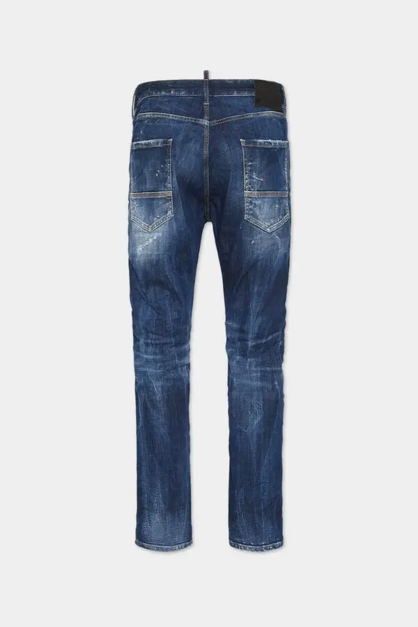 Dsquared2 Medium Ripped Wash Cool Guy Mini Front Jeans