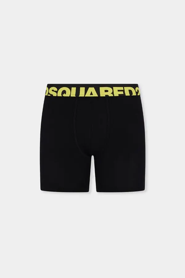 Dsquared2 Logo Waistband Boxer Briefs - Black