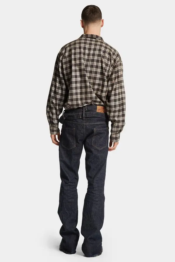 Dsquared2 Magliano X Japanese Rinse Denim Butch Jeans