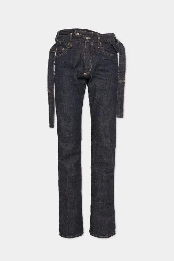 Dsquared2 X Luca Magliano Japanese Rinse Denim Butch Jeans