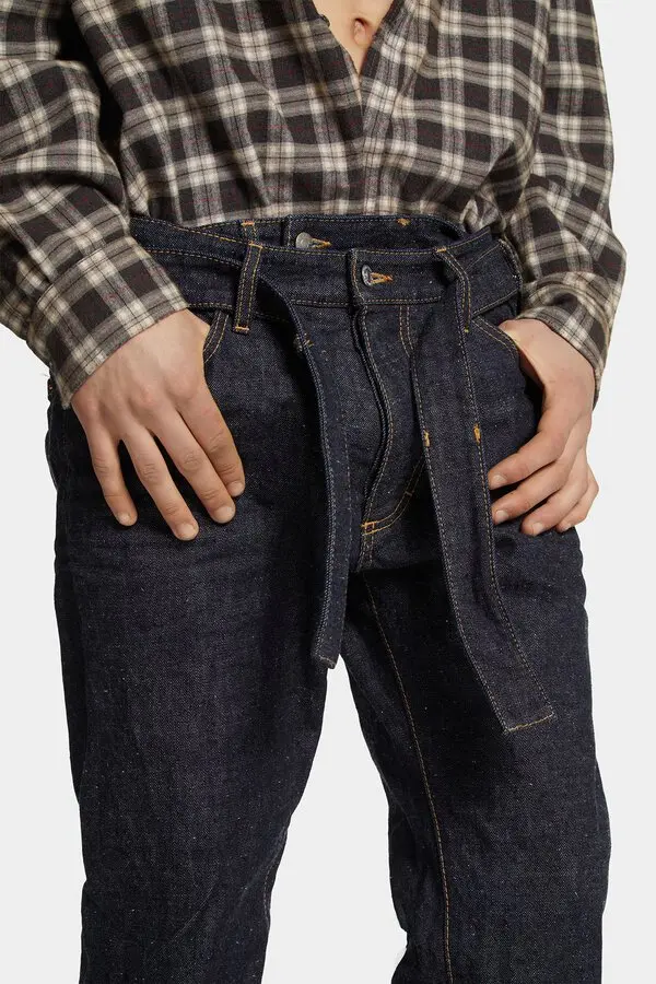 Dsquared2 X Luca Magliano Japanese Rinse Denim Butch Jeans