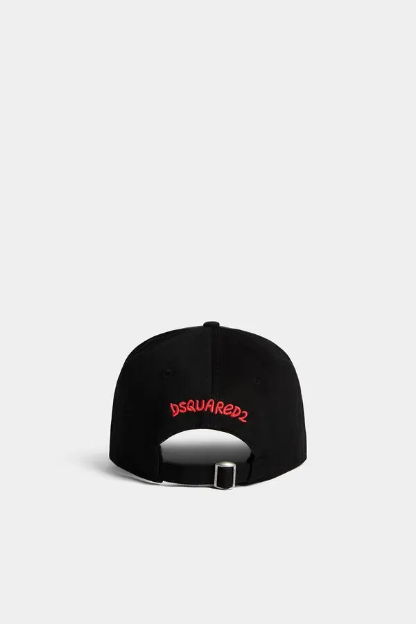 Dsquared2 Baseball Cap With "oops, We Did It Again" Embroidery