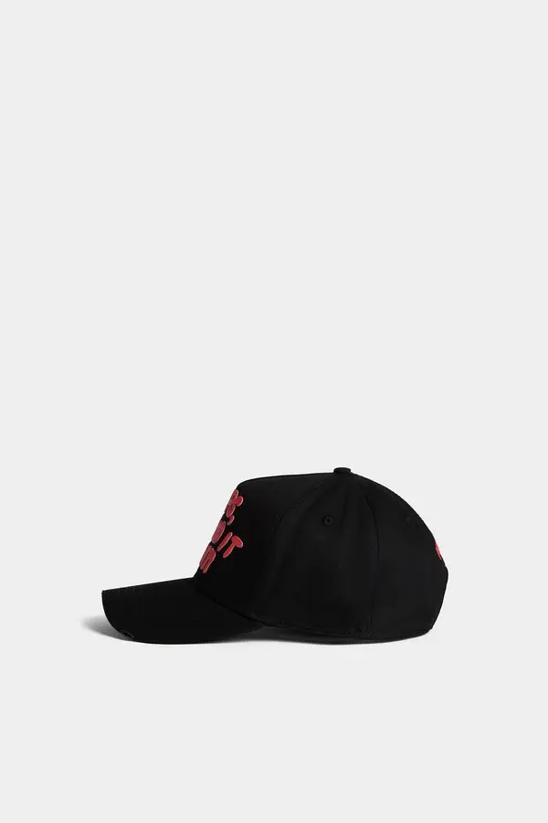 Dsquared2 Baseball Cap With "oops, We Did It Again" Embroidery