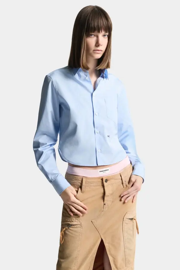 Dsquared2 Classic Mini Dean Shirt - Blue
