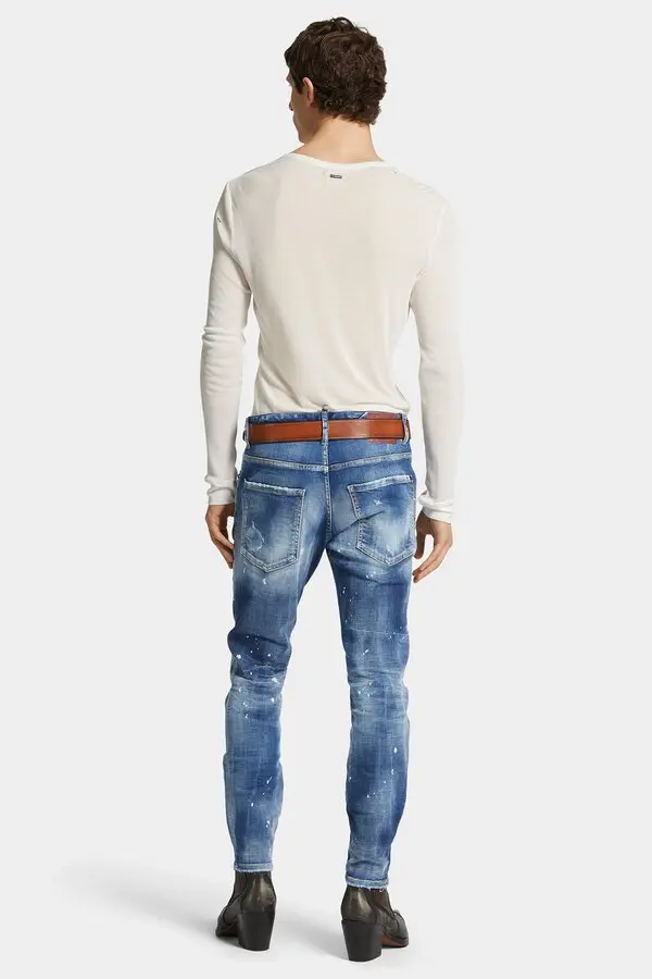 Dsquared2 Medium Wash Skater Jeans