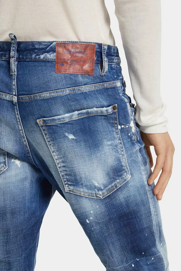 Dsquared2 Medium Wash Skater Jeans