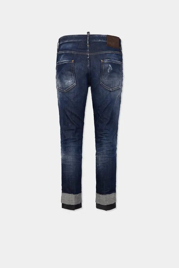 Dsquared2 Dark Wash Teddy Jeans