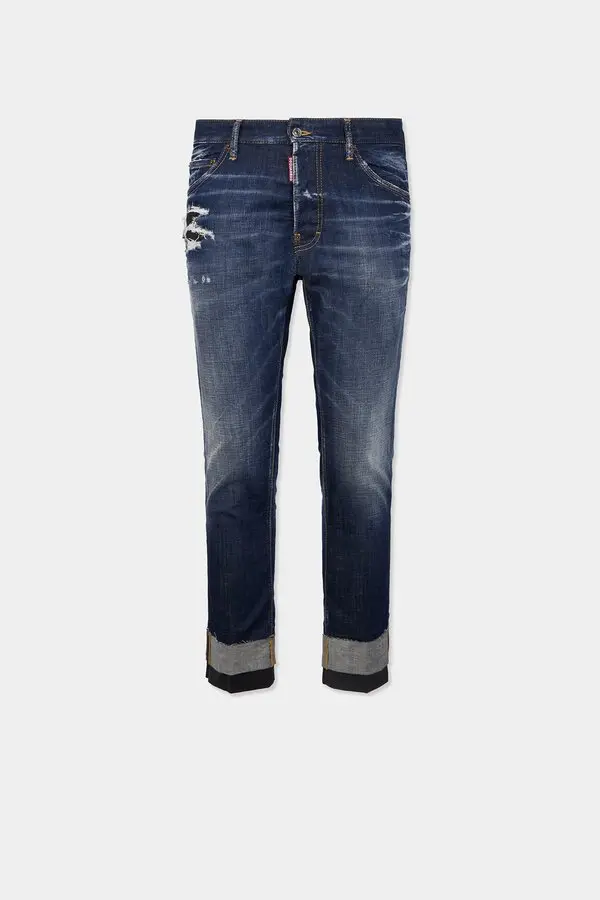 Dsquared2 Teddy Jeans Dark Wash - Blue