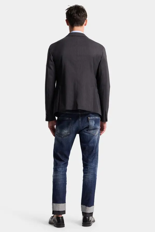 Dsquared2 Teddy Jeans Dark Wash - Blue