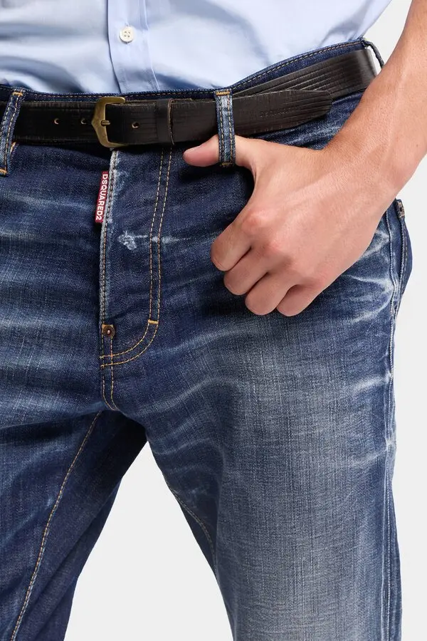 Dsquared2 Teddy Jeans Dark Wash - Blue