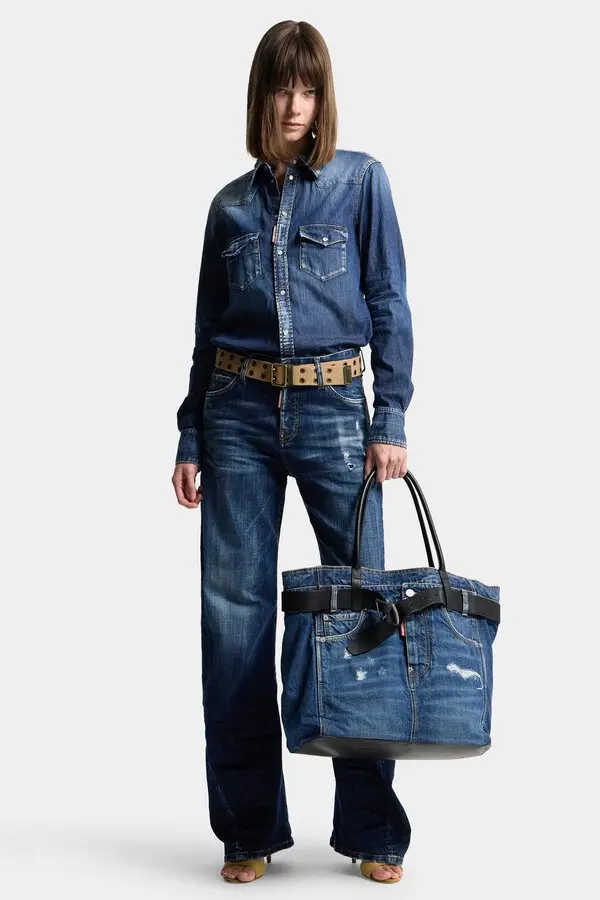 Dsquared2 Medium Perfecto Basic Western Shirt