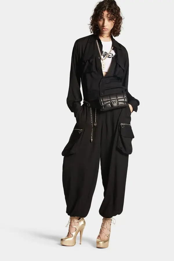 Dsquared2 Fluid Cargo Jumpsuit