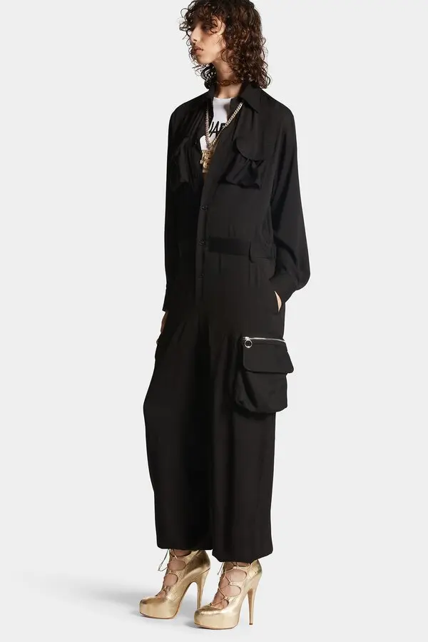 Dsquared2 Fluid Cargo Jumpsuit