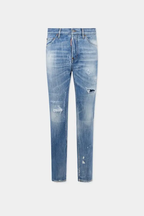 Dsquared2 Light Wash Teddy Jeans