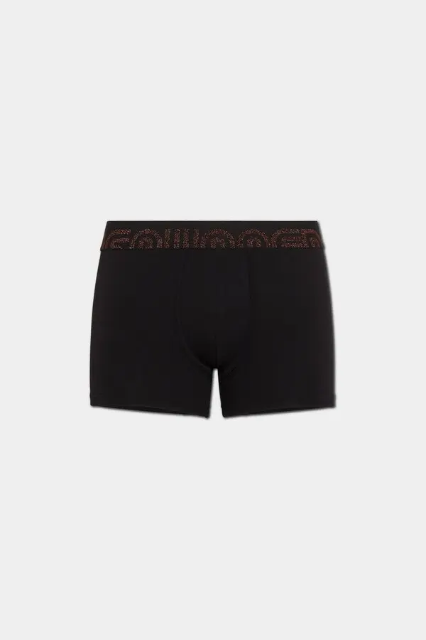 Dsquared2 Logo Glitter Trunk - Black