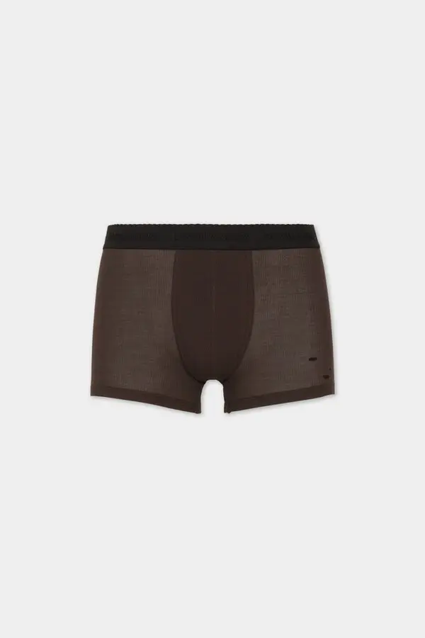 Dsquared2 Ribbed Modal Jersey Boxer Briefs - Brown