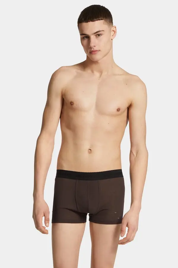 Dsquared2 Ribbed Modal Jersey Boxer Briefs