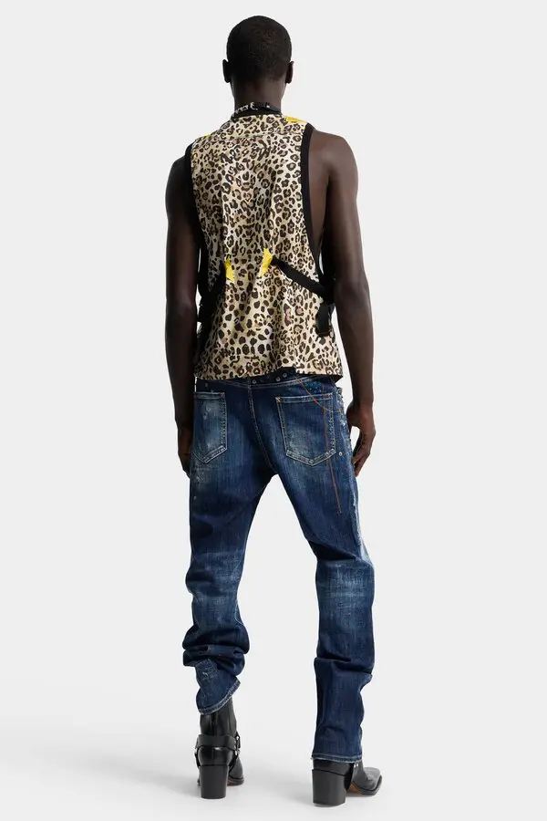 Dsquared2 Dark Wash 642 Jeans - Blue