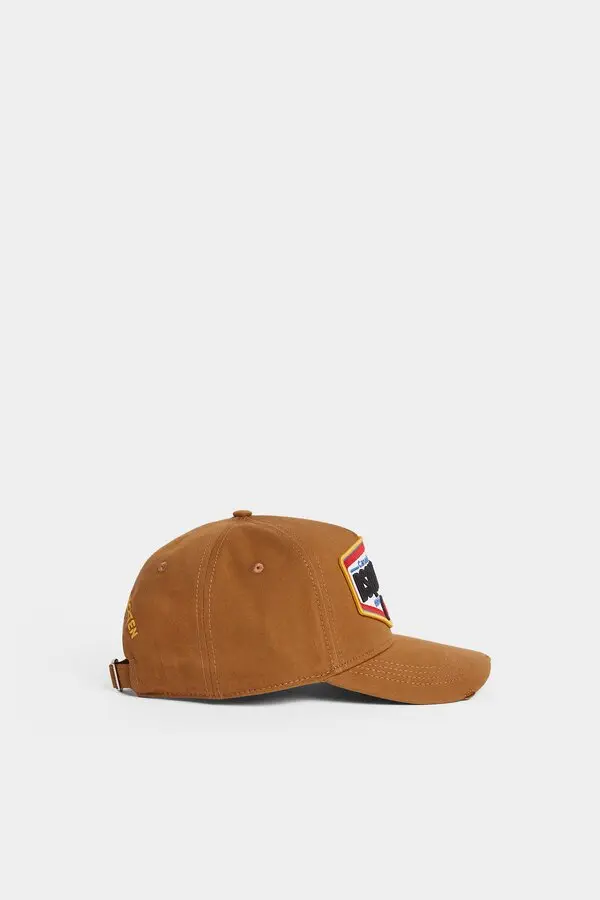 Dsquared2 Baseball Cap With Embroidered Logo - Beige