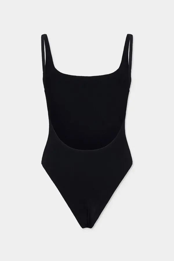Dsquared2 Signature One-piece Swimsuit - Black