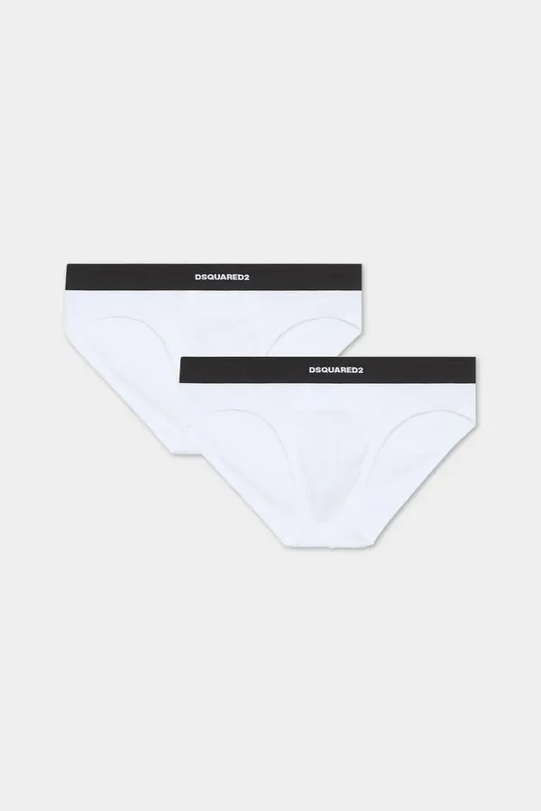 Dsquared2 Brief Twin Pack - White