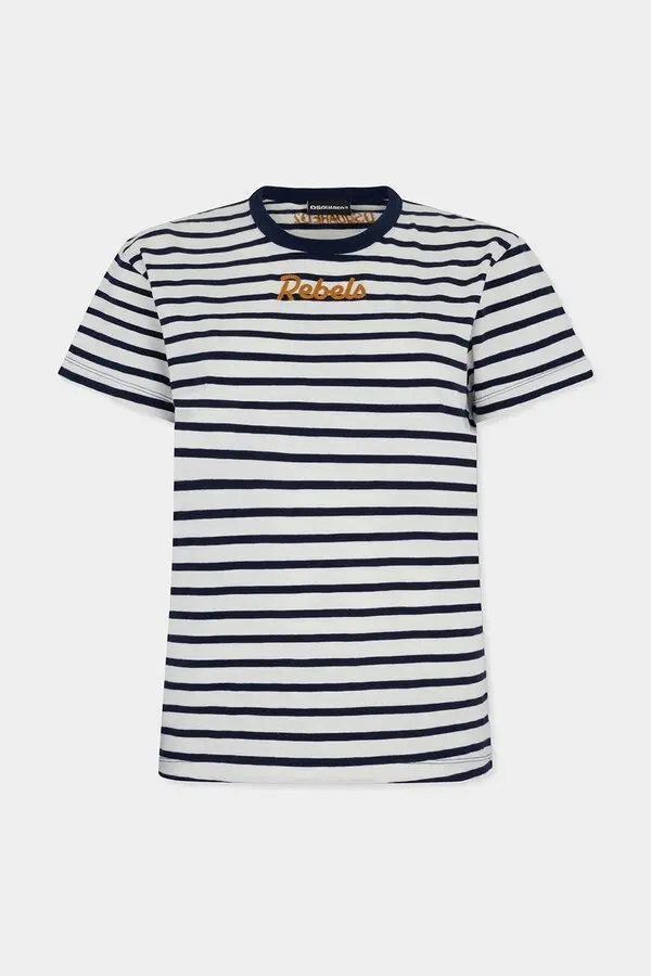 Dsquared2 Striped Just Right Fit T-shirt