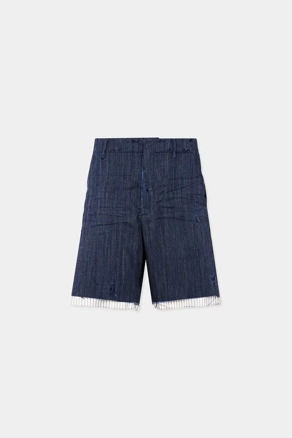 Dsquared2 Ripped And Raw-cut Snatch Shorts