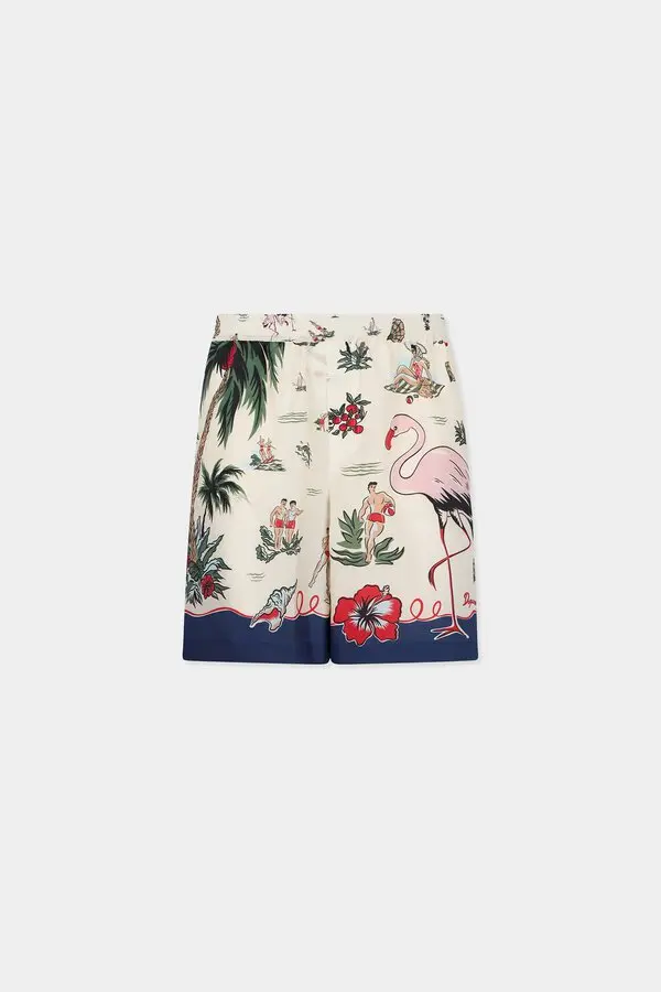 Dsquared2 Aloha Souvenir Boxer Shorts - Black