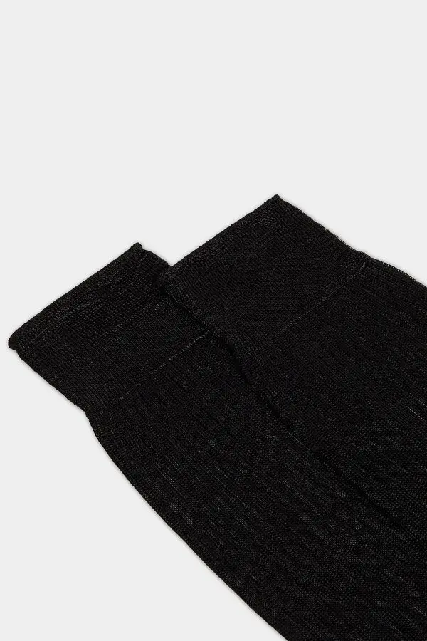 Dsquared2 Ribbed Knee-high Socks