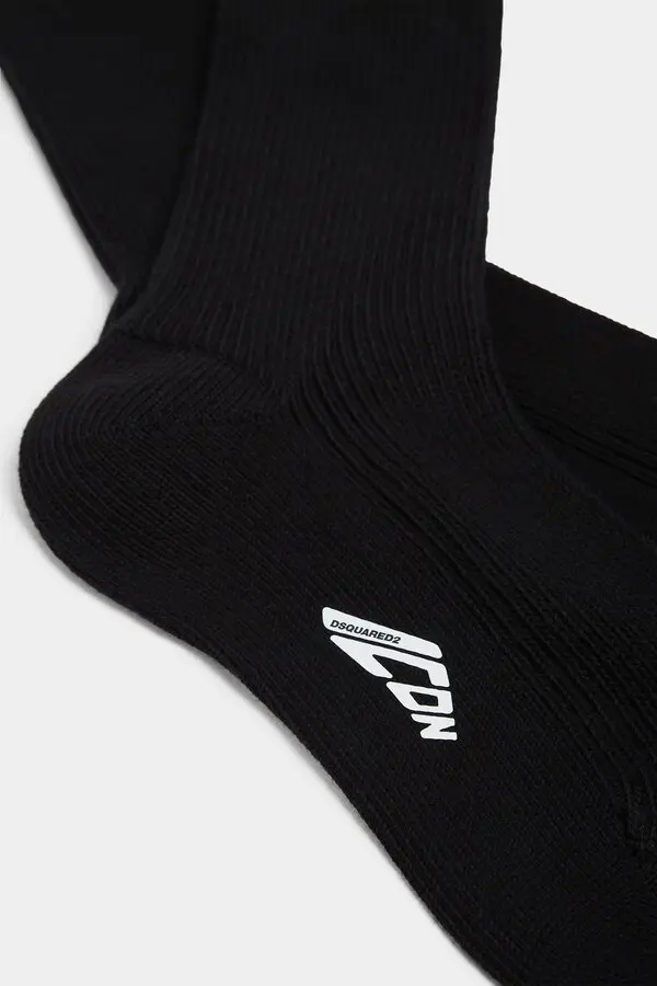Dsquared2 Icon High Socks - Black