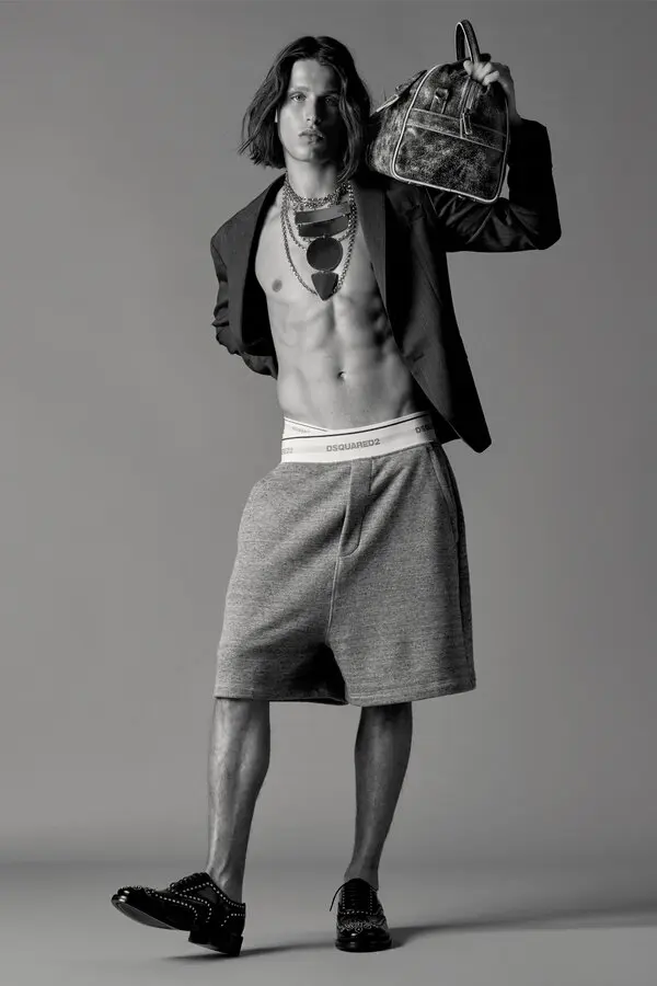 Dsquared2 Tape Big Fit Shorts
