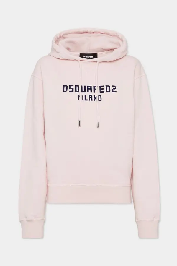 Dsquared2 Just Right Fit Milano Hoodie - Fantasy