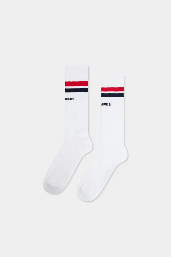 Dsquared2 College Mid-crew Socks