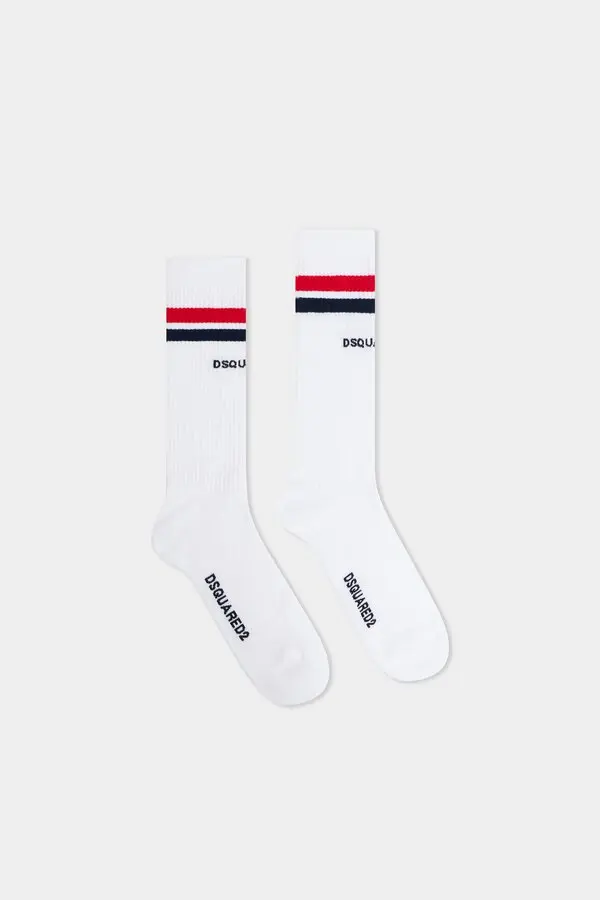 Dsquared2 College Mid-crew Socks
