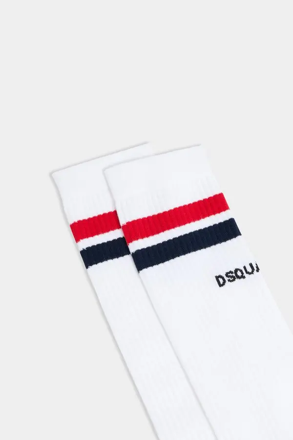 Dsquared2 College Mid-crew Socks