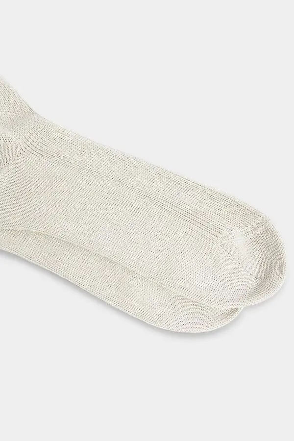 Dsquared2 Upside Mid-crew Socks With Logo - Grey